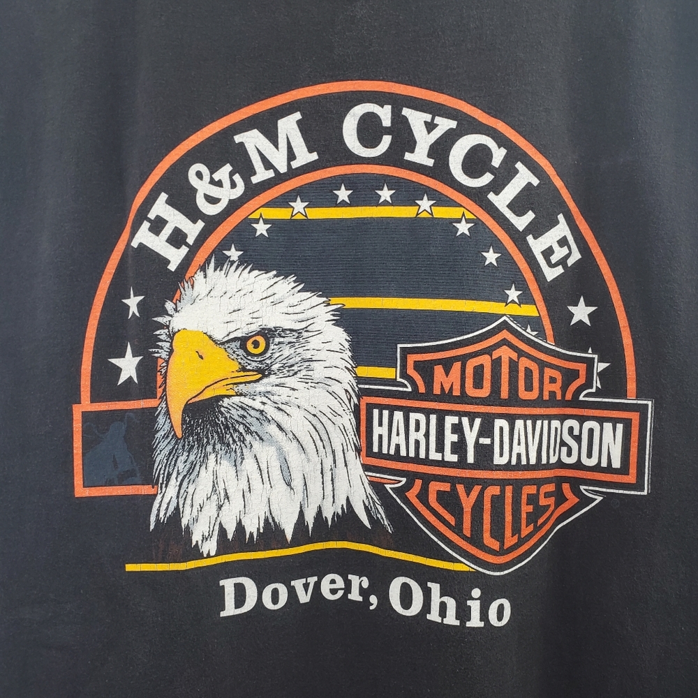 Harley-Davidson Vintage 98 Tiger Eagle Storm Biker Bi… - Gem